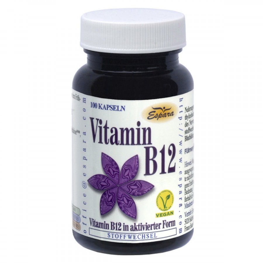 Espara Vitamin B12 100 kapsul I Apoteka Natura za Vas